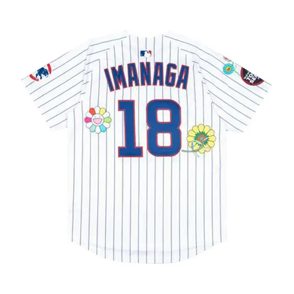 Nike X Takashi Murakami X Mlb World Tour Tokyo Series 2025 Cubs Imanaga Jersey - White