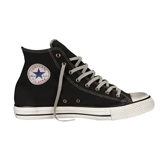 CONVERSE Chuck Taylor All Star Well Worn Canvas High-top Sneakers - Black