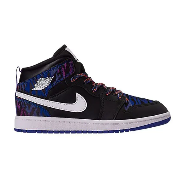 JORDAN 1 Mid Se Ps Sneakers - Black