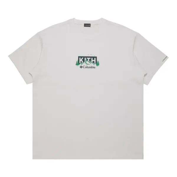 Kith For Columbia Landscape Classic Logo Tee - White