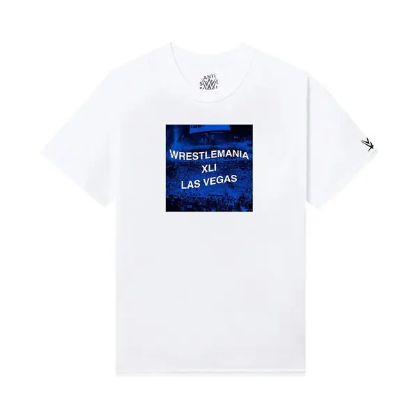 ANTI SOCIAL SOCIAL CLUB X Wwe Wrestlemania Las Vegas Tee - White