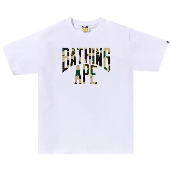 A BATHING APE 1st Camo Nyc Logo T-shirt - White