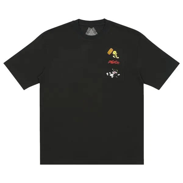 PALACE Tweety-p Pocket T-shirt - Black
