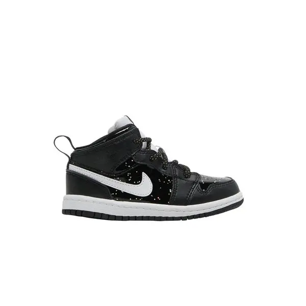 JORDAN 1 Mid Se Td Glitter - Black