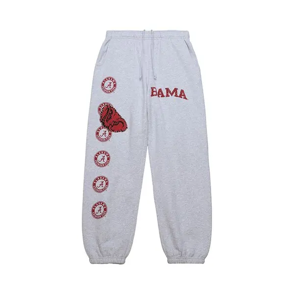 TRAVIS SCOTT Cactus Jack X Mitchell & Ness University Of Alabama Sweatpants - Grey