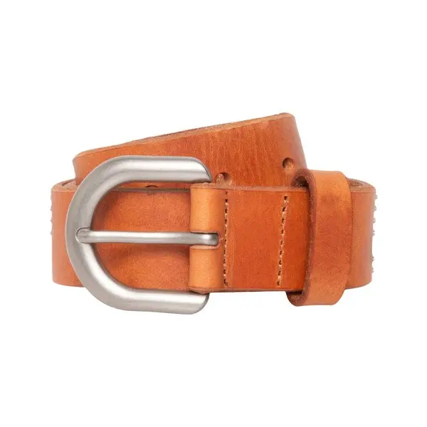 StÜssy Stud Letter Belt - Tan