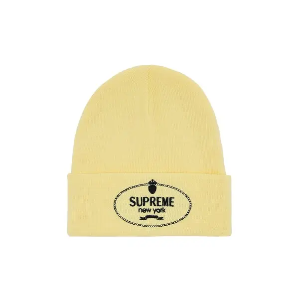 Supreme Crest Beanie - Yellow