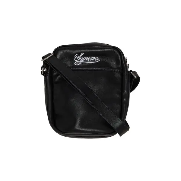 Supreme Leather Shoulder Bag