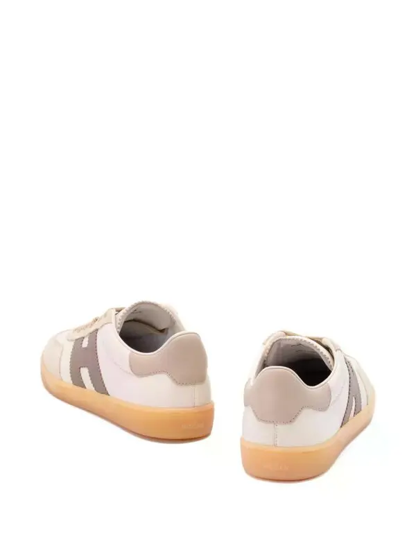 Hogan Panelled Sneakers - Neutrals