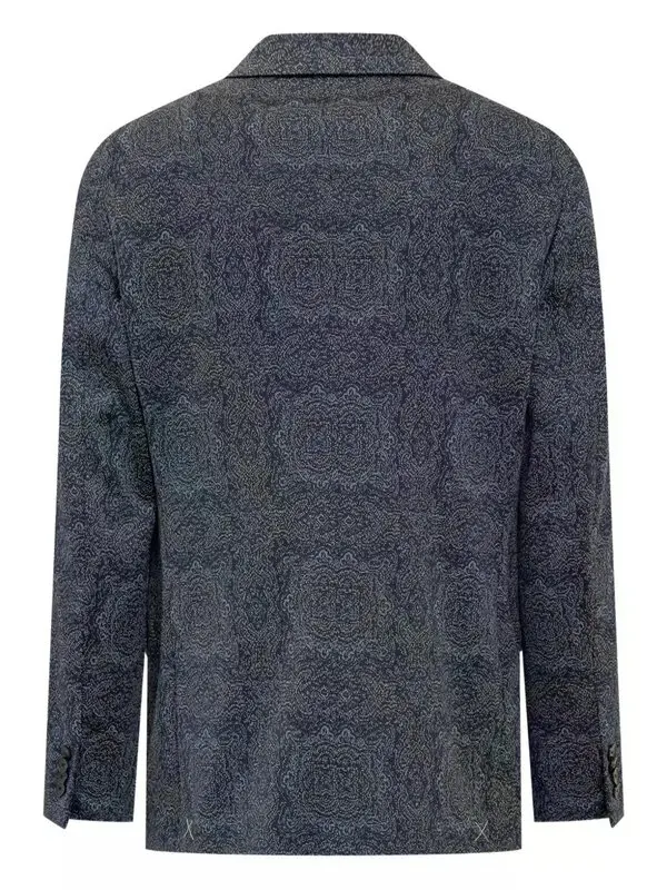 Etro Paisley Print Two-button Blazer
