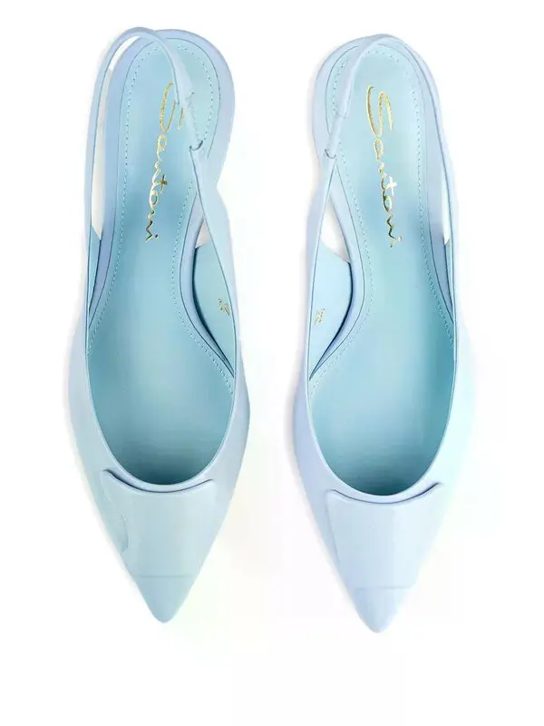 Santoni 65mm Sibile Slingback Pumps