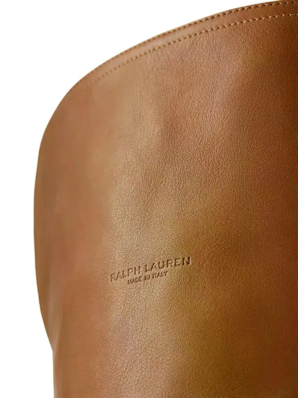 Ralph Lauren 55mm Barnet Leather Knee-high Boots - Brown