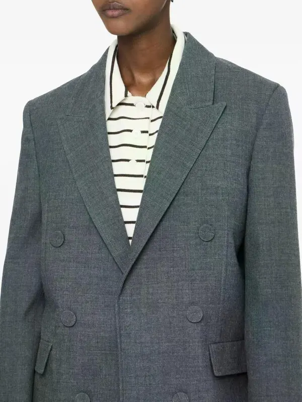 JW Anderson Double-breasted Wool Blazer