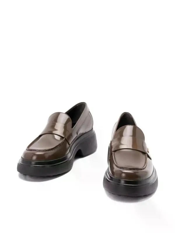 TOD'S Penny Leather Loafers