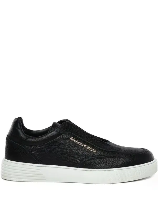 GIULIANO GALIANO Logo-detail Trainers - Black