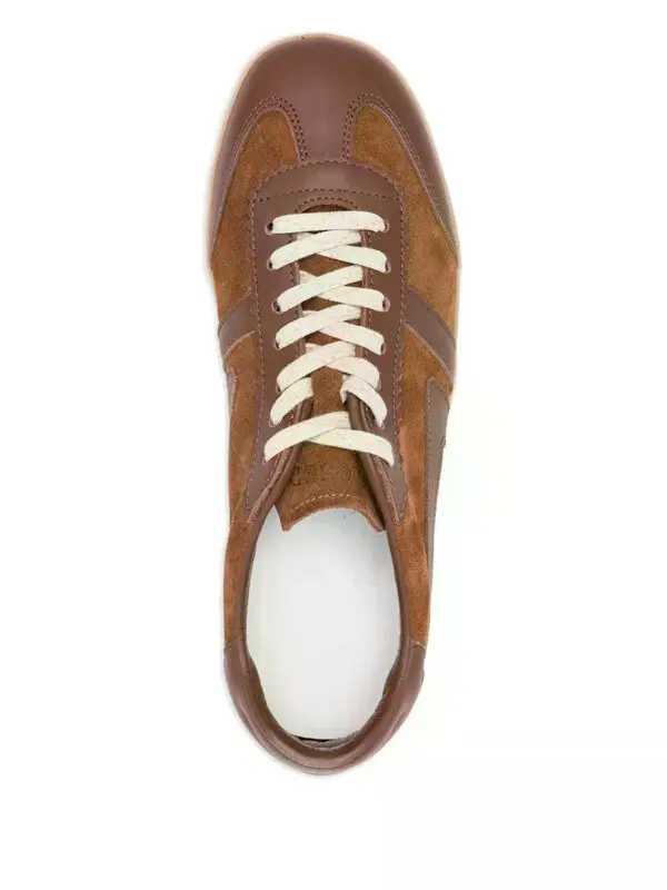Closed Panelled Sneakers - Brown