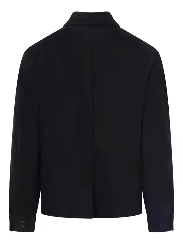 META CAMPANIA COLLECTIVE Button-closure Patch-pocket Jacket - Black