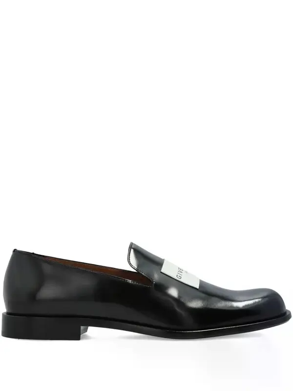 Givenchy Logo-embellished Leather Loafers