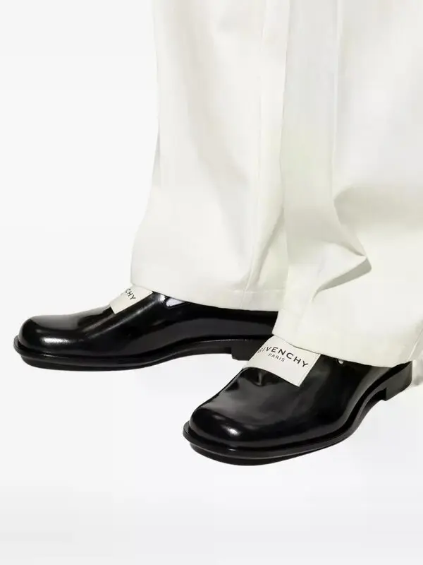 Givenchy Logo-embellished Leather Loafers