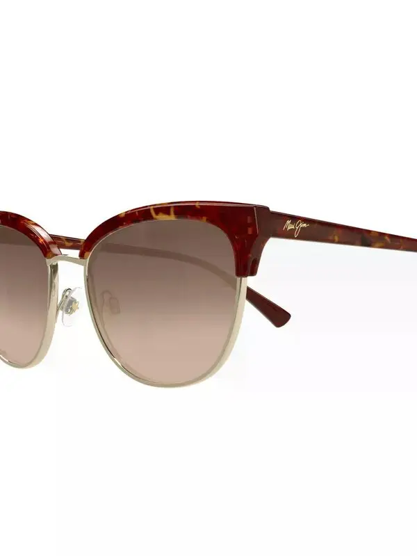 Maui Jim Lokelani Tortoise Shell Sunglasses with Brown Lenses Maui Jim MJ825-10 Lokelani Tortoise w Gold Bronze Polarized  main image 3
