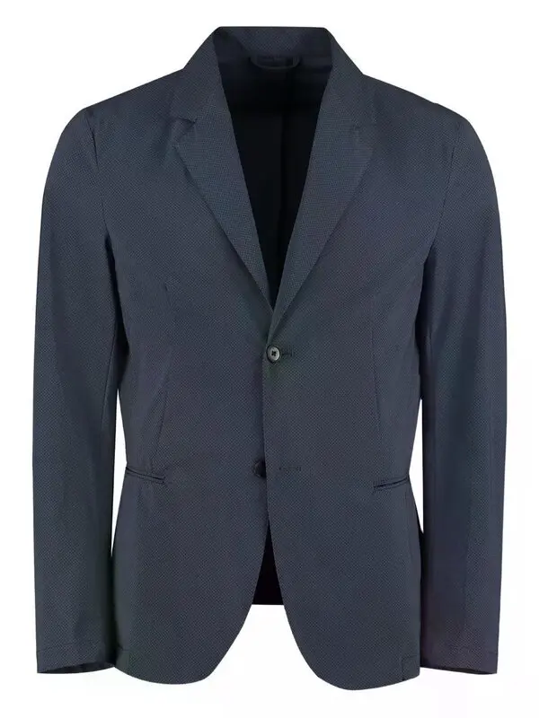 THE (ALPHABET) Two-button Blazer - Blue