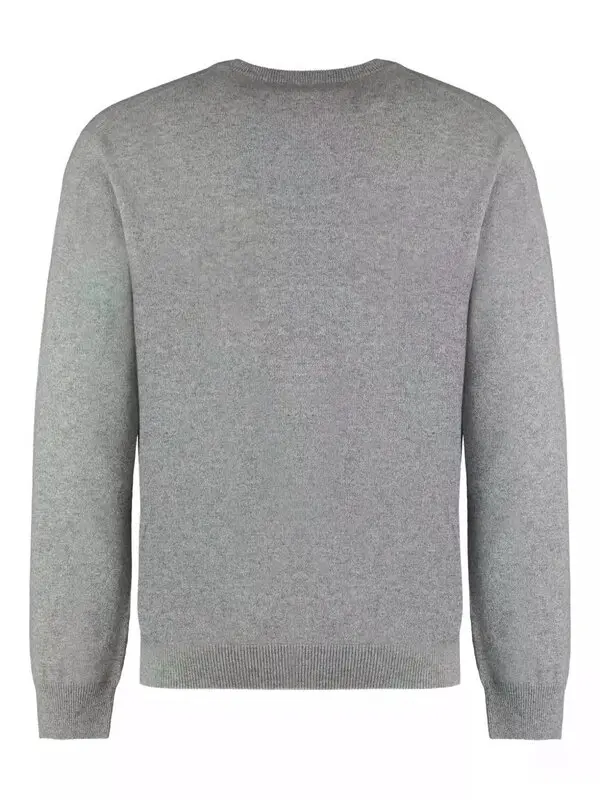 THE (ALPHABET) Cashmere-wool Blend Sweater - Grey