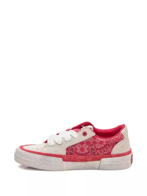 Amiri Paisley-print Trainers - Red