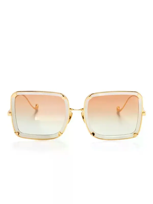 Anna-Karin Karlsson White Moon Sunglasses - Gold