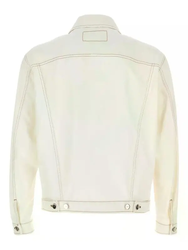 Fendi Contrast-stitch Denim Jacket