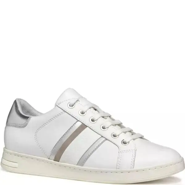Geox Leather Panelled Sneakers