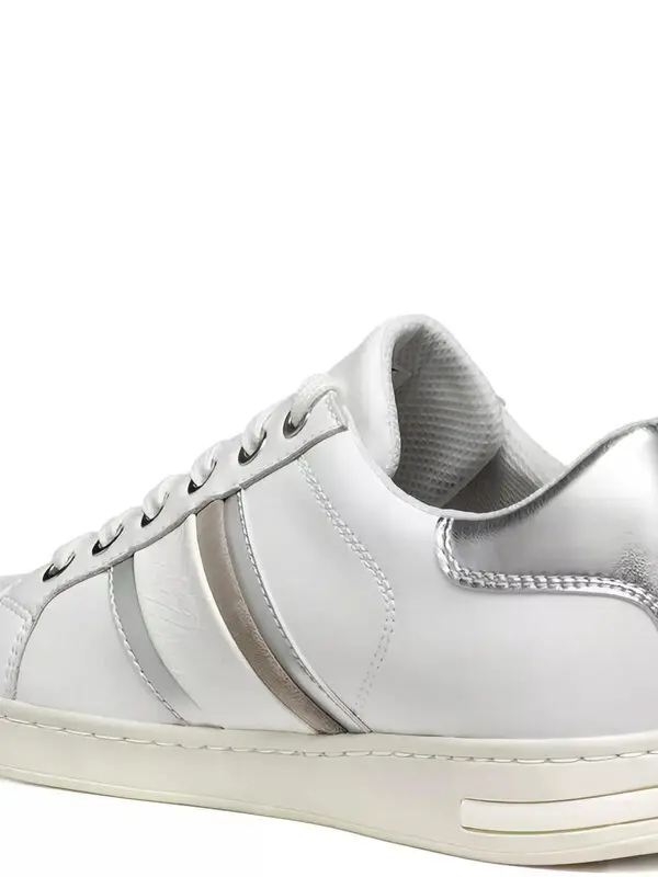 Geox Leather Panelled Sneakers