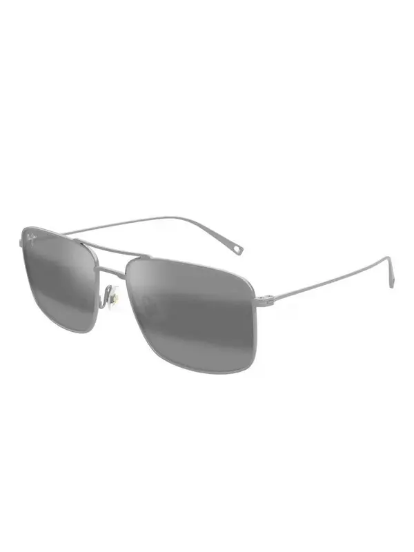 Maui Jim Aeko Rectangle Frame Sunglasses
