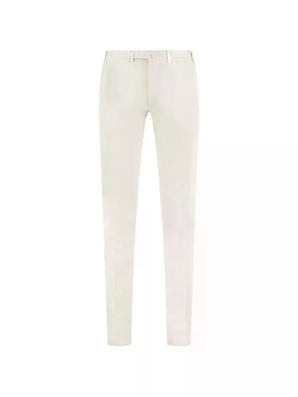 THE (ALPHABET) Cotton-blend Chino Trousers - White
