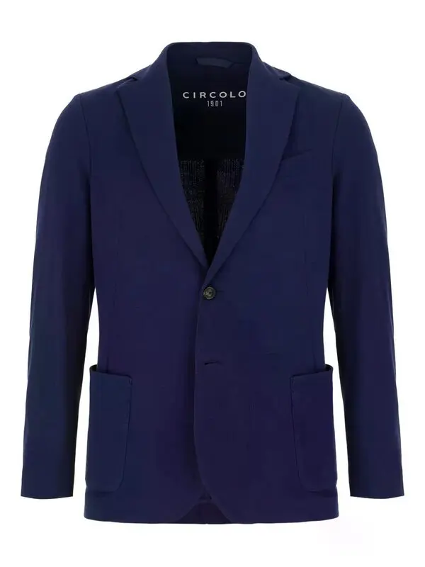CIRCOLO 1901 Single-button Patch-pocket Blazer