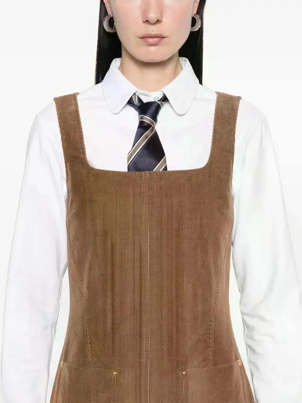 Thom Browne Corduroy Midi Dress