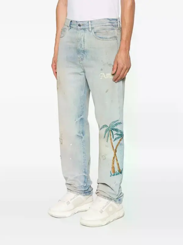 Amiri Straight-leg Jeans