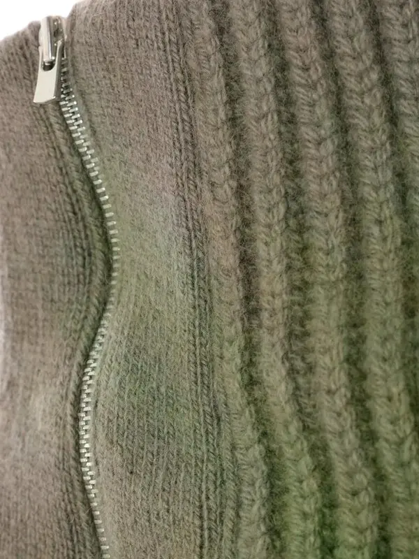 META CAMPANIA COLLECTIVE High-neck Ribbed-knit Sweater