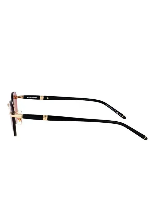 Montblanc Round Frame Sunglasses