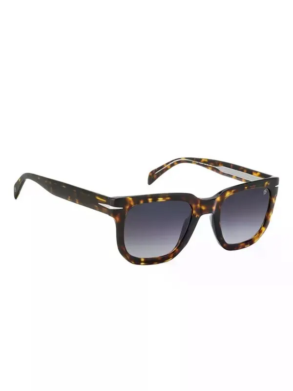 DB EYEWEAR BY DAVID BECKHAM Tortoiseshell Square Sunglasses