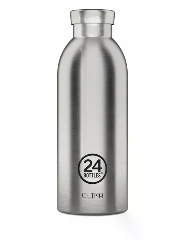 24BOTTLES Clima Brushed Steel Bottle 500ml - Silver