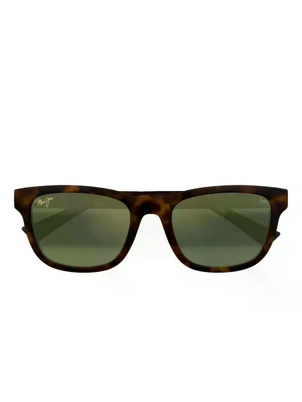 Maui Jim Kāpi‘i Polarized Square Sunglasses - Brown