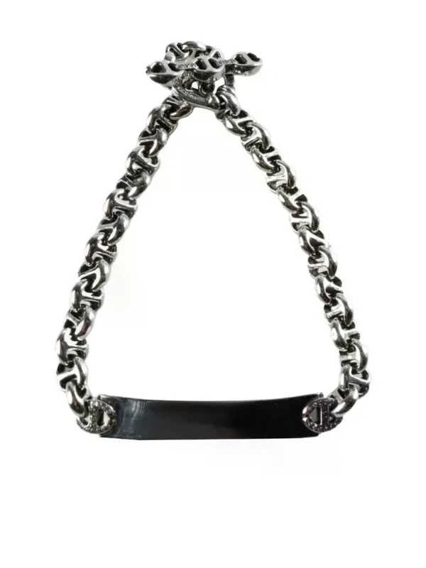 Hoorsenbuhs Chain Id-plate Bracelet - Silver