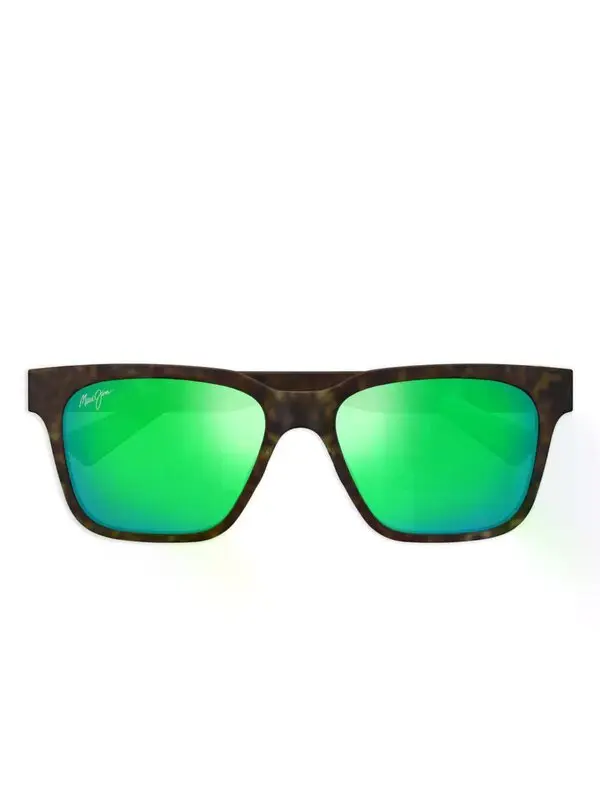 Maui Jim Punikai Tortoiseshell Square Sunglasses - Brown  display picture 1