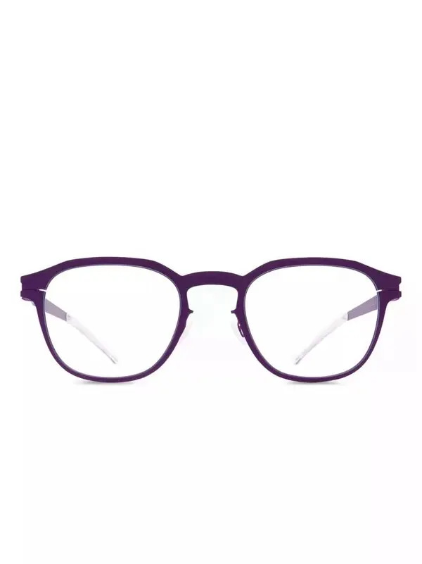 Mykita Idris Round Frame Glasses - Purple