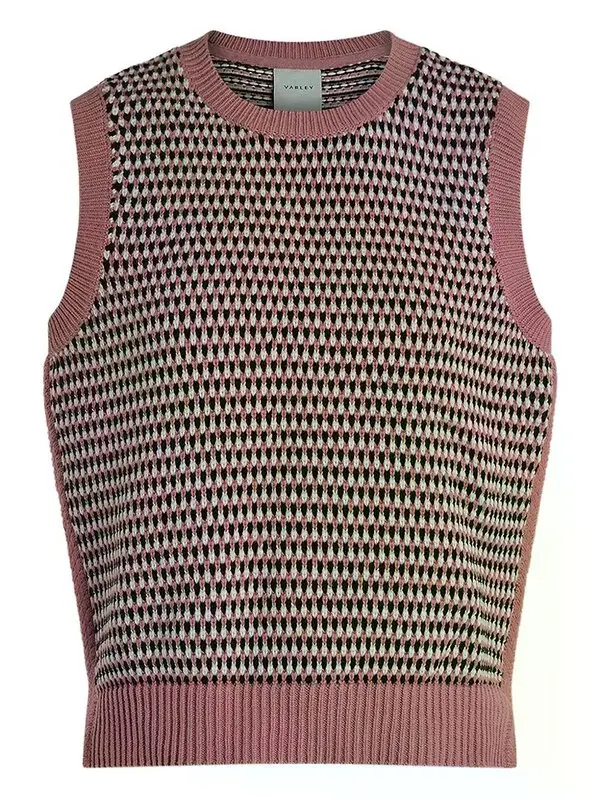 Varley Textured-knit Vest