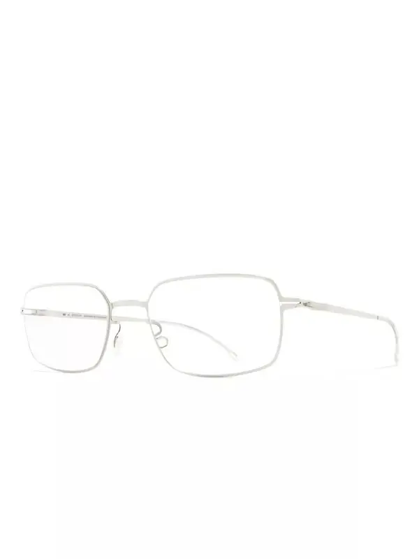 Mykita Saul Square-frame Glasses - Silver