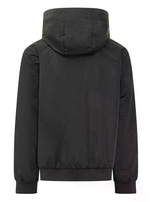 EA7 Logo-print Zip-up Jacket