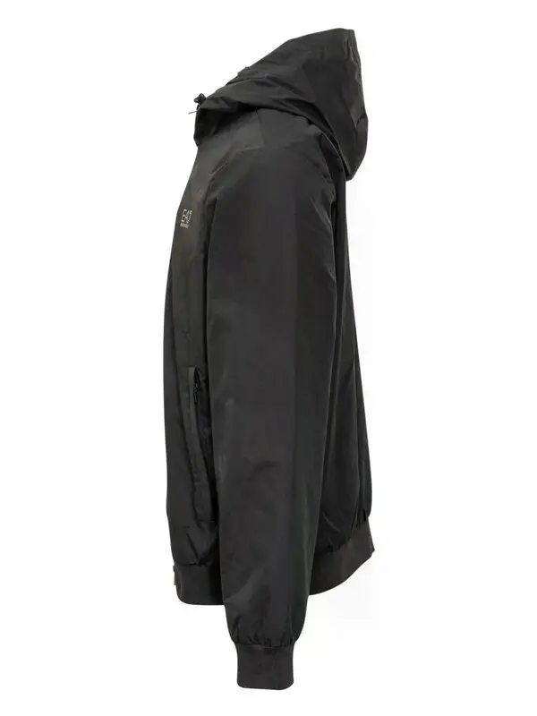 EA7 Logo-print Zip-up Jacket