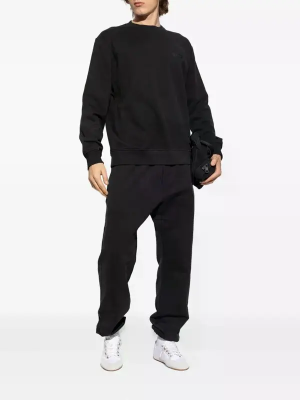 Givenchy Logo-plaque Sweatshirt - Black