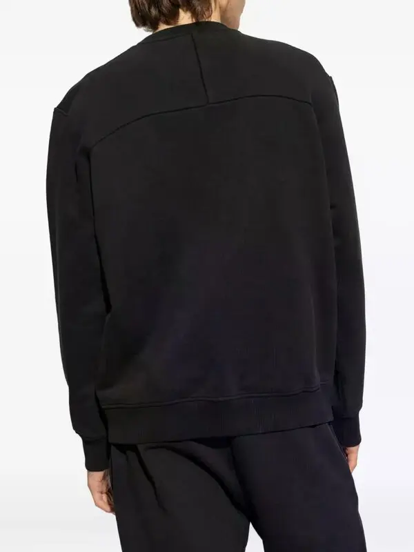 Givenchy Logo-plaque Sweatshirt - Black